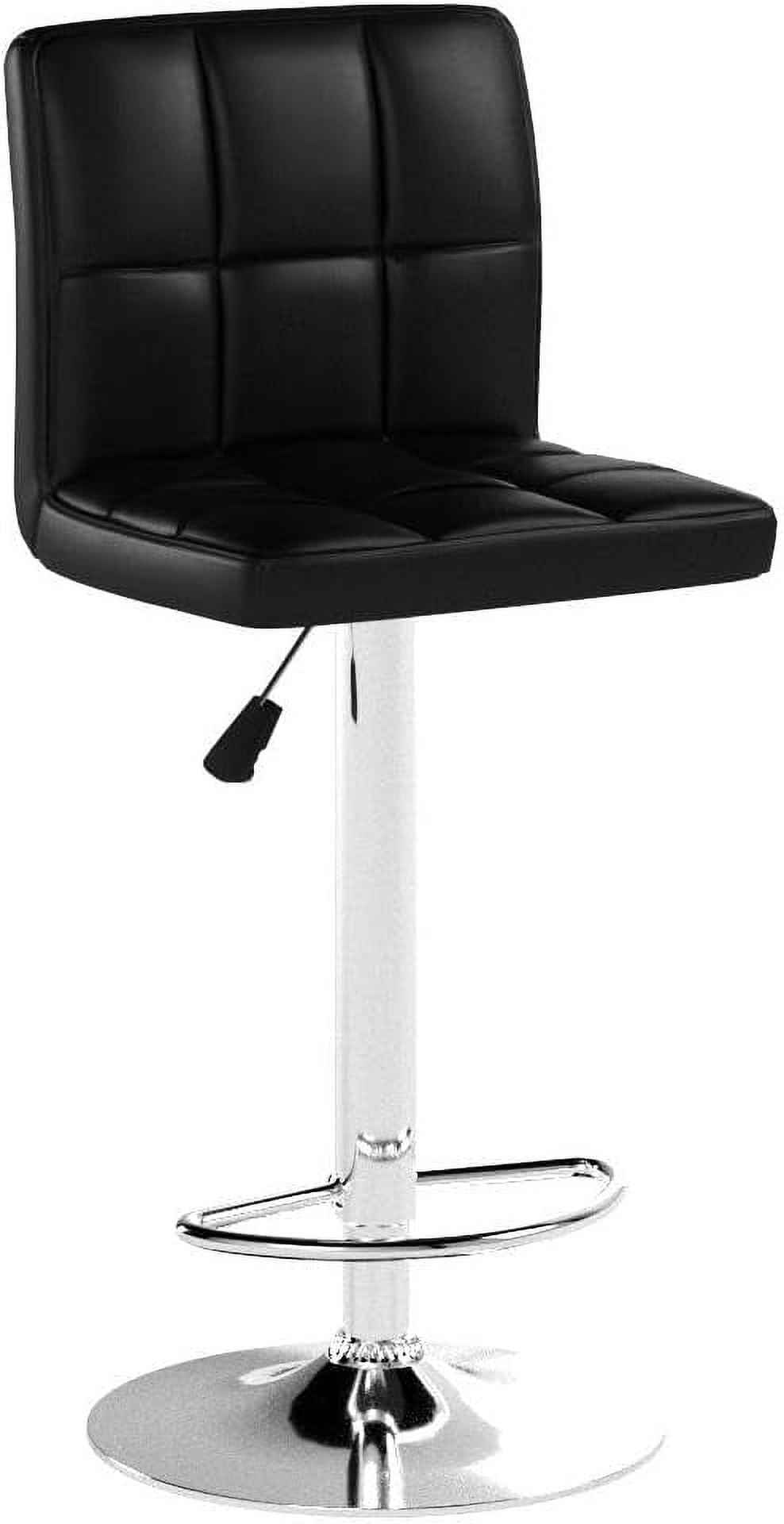 Wangood Bar Stools Modern Pu Leather Swivel Adjustable Hydraulic Bar ...
