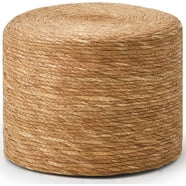 COLAMY Velvet Tufted Ottoman Footstool, Versatile Round Pouf and Side ...