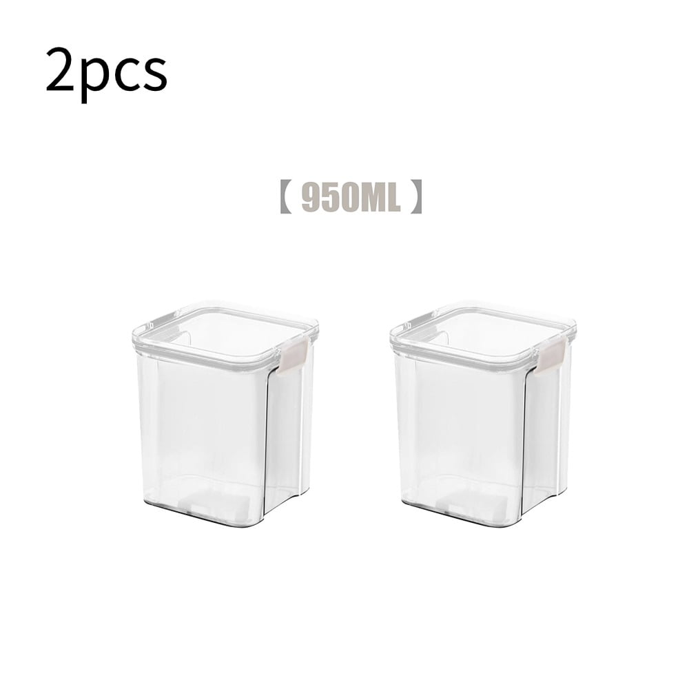 Wangxldd Airtight Food Storage Containers Set with Lids - 2 PC, BPA ...