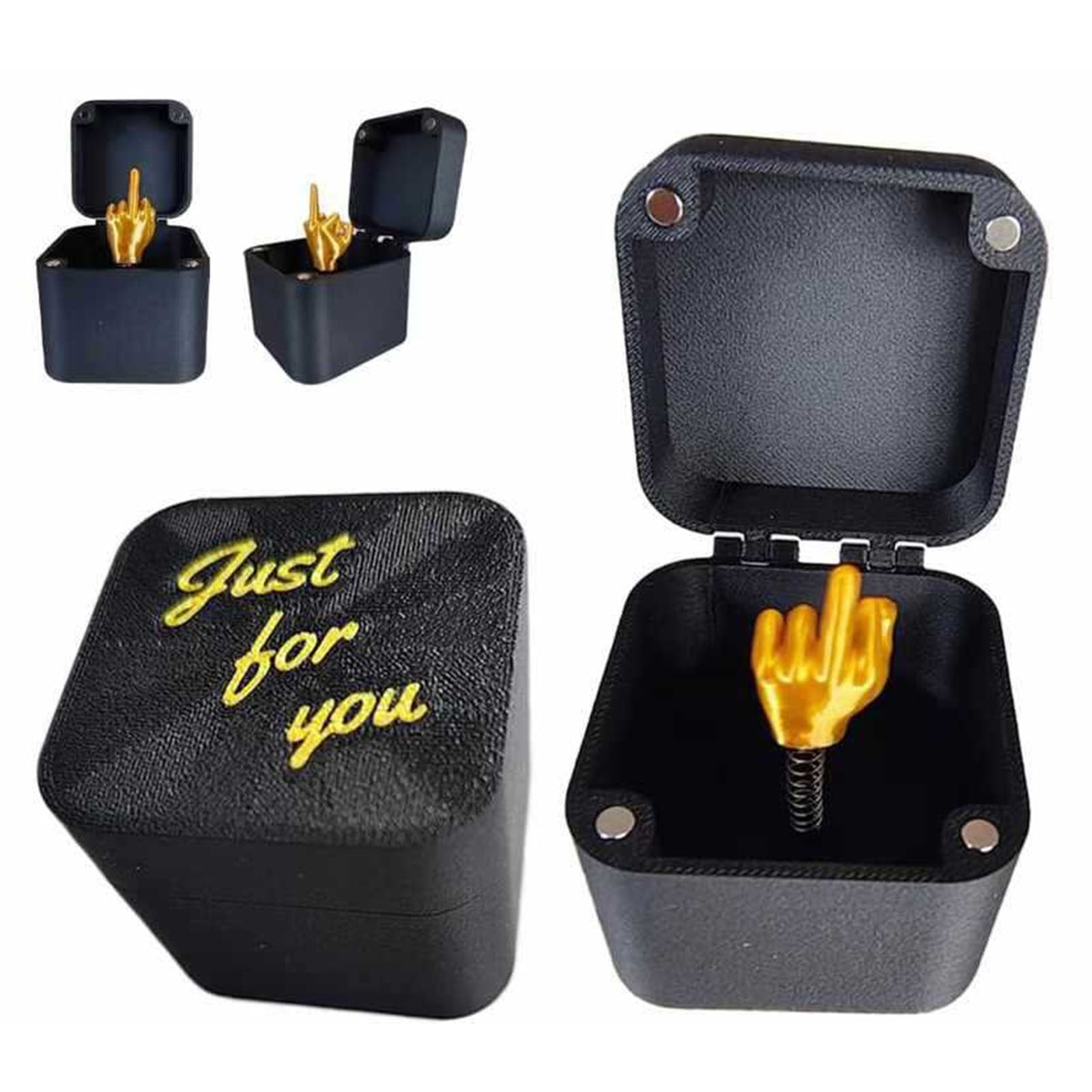 Wangxldd Office Desk Prank: Mid-Finger Gift Box - Hilarious Surprise ...