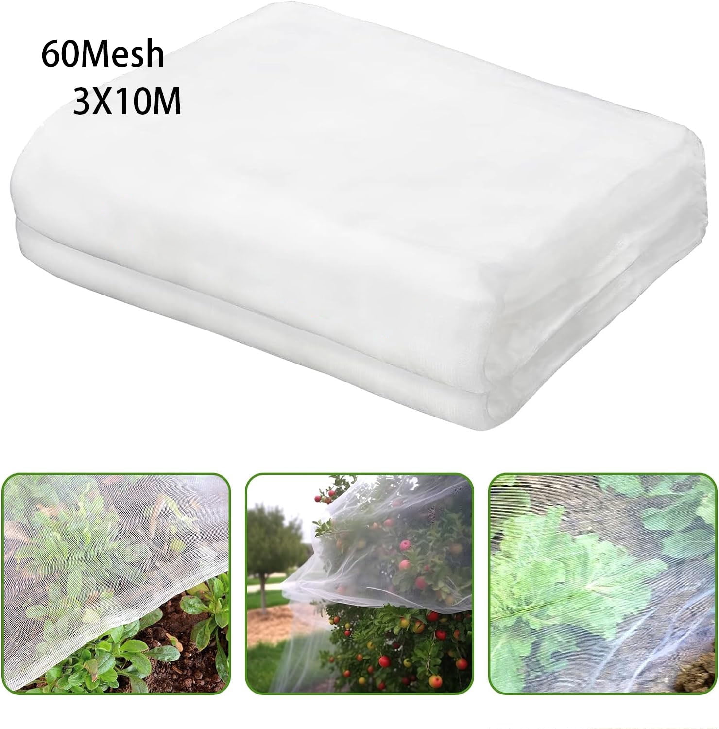 Wangzhenyutt Garden Insect Protection Net Plant Vegetable Fruit Care ...