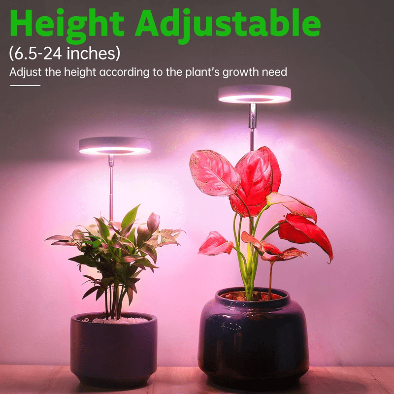 Wangzhenyutt LED Indoor Plant Grow Light Premium Full Spectrum Height ...