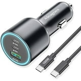 Wanhoo 140W USB C Car Charger, Super Fast Charging for iPhone 16 Pro ...