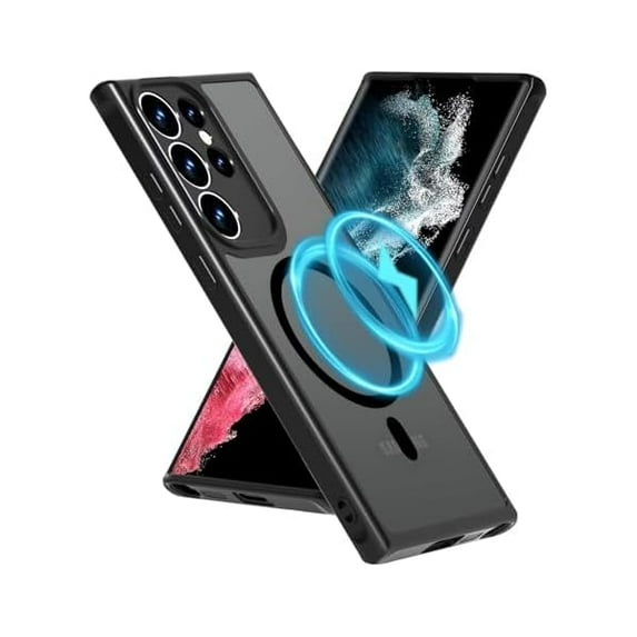 Wanhoo Magnetic Case for Samsung Galaxy S24 Ultra - [Compatible with ...