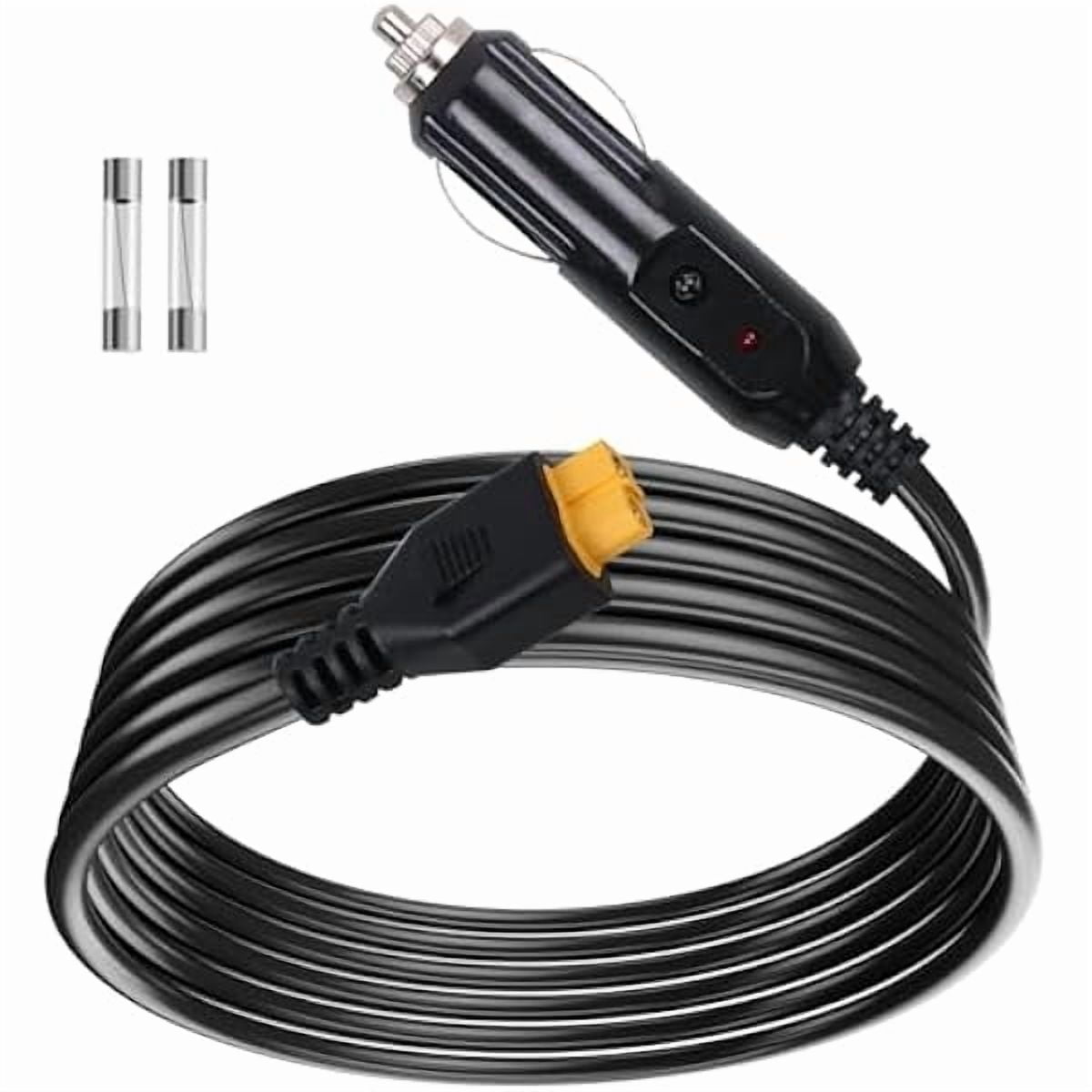 Wanhoo Portable12V/24V car Charger Suitable for Ecoflow Delta/River ...