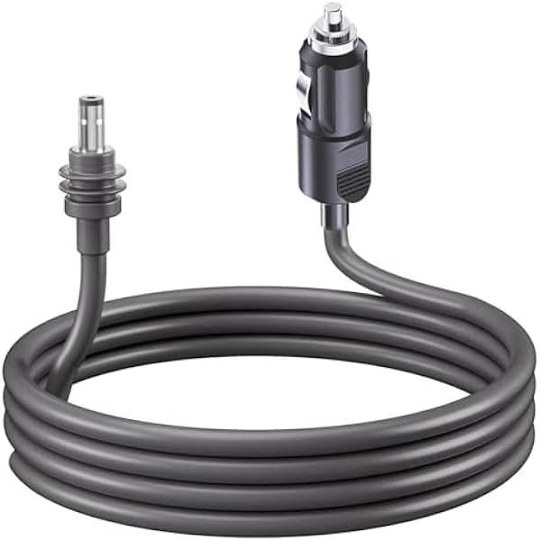 Wanhoo Starlink Mini Cable Car Charger 12V-24V 10FT/3M Cigarette ...