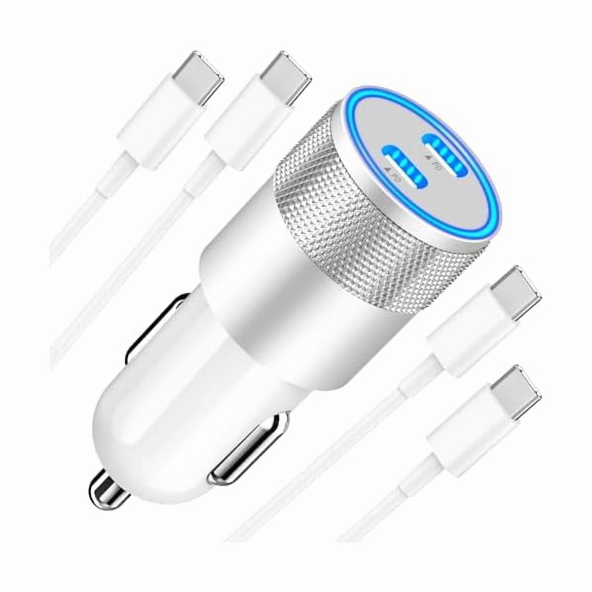 Wanhoo iPhone 16 Car Charger Fast Charging, 72W Dual PD USB-C Car Power ...