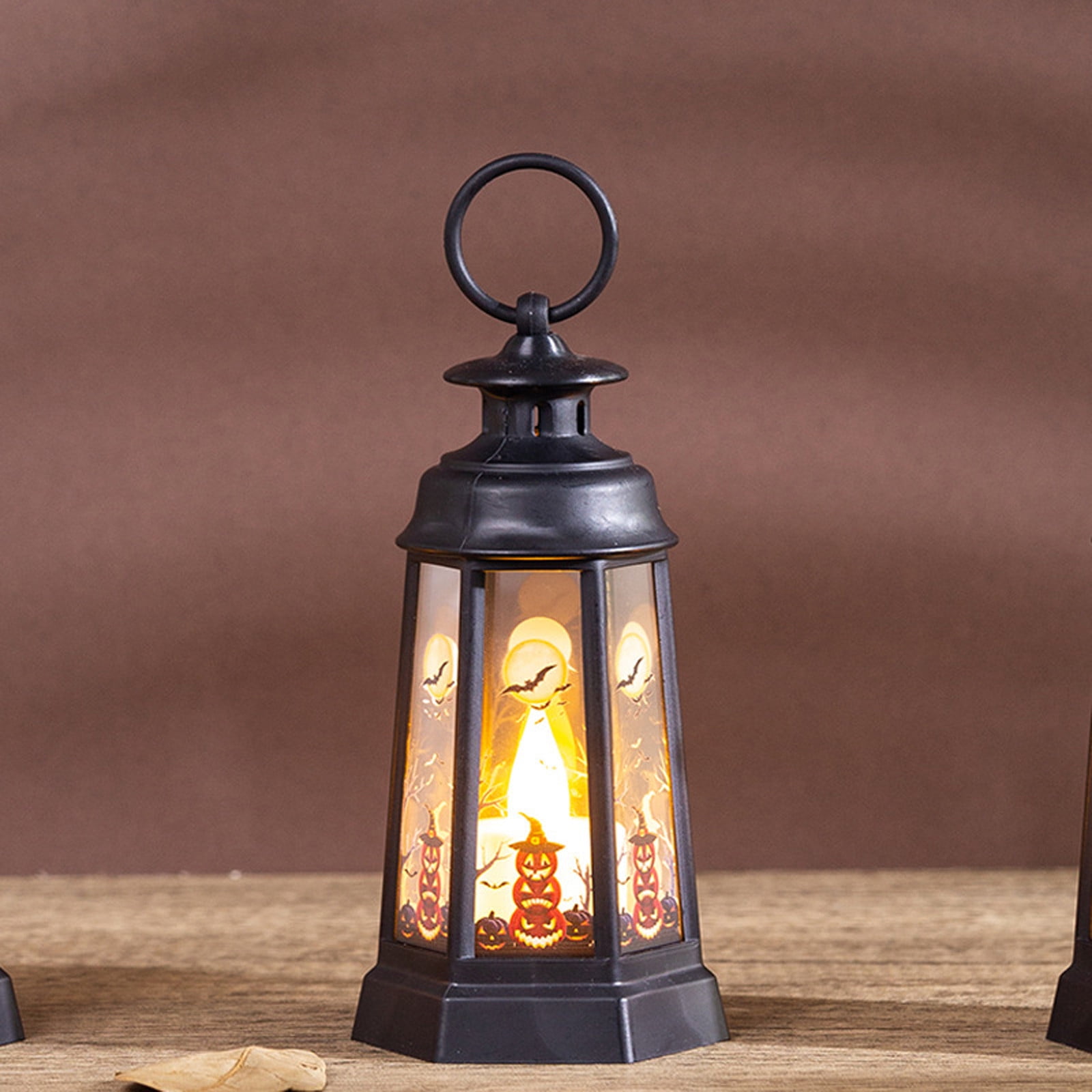 Cevemin Halloween Decoration Pumpkin Lanterns, Retro Wind Lanterns ...