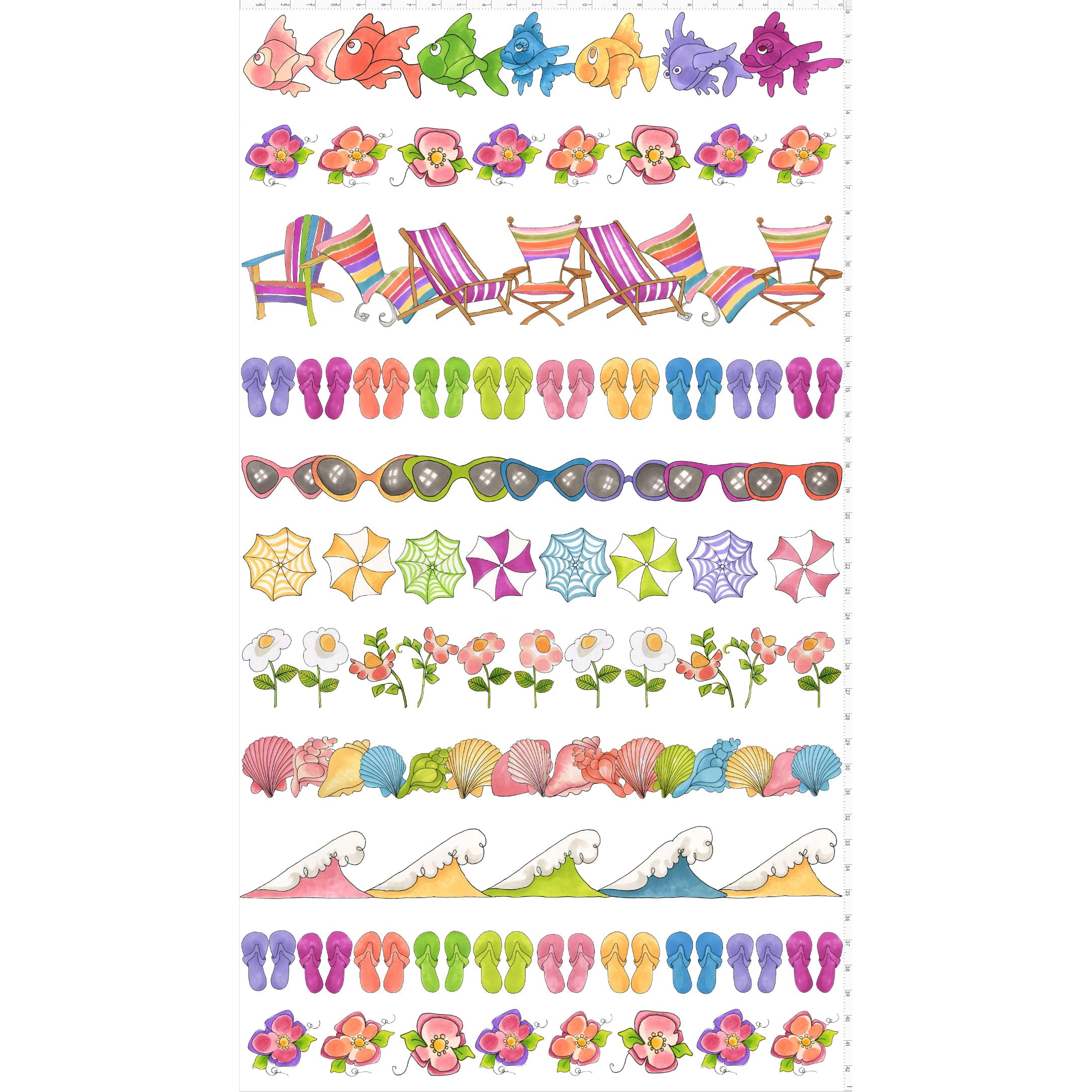 Wanna Border Fabric Panel - Walmart.com