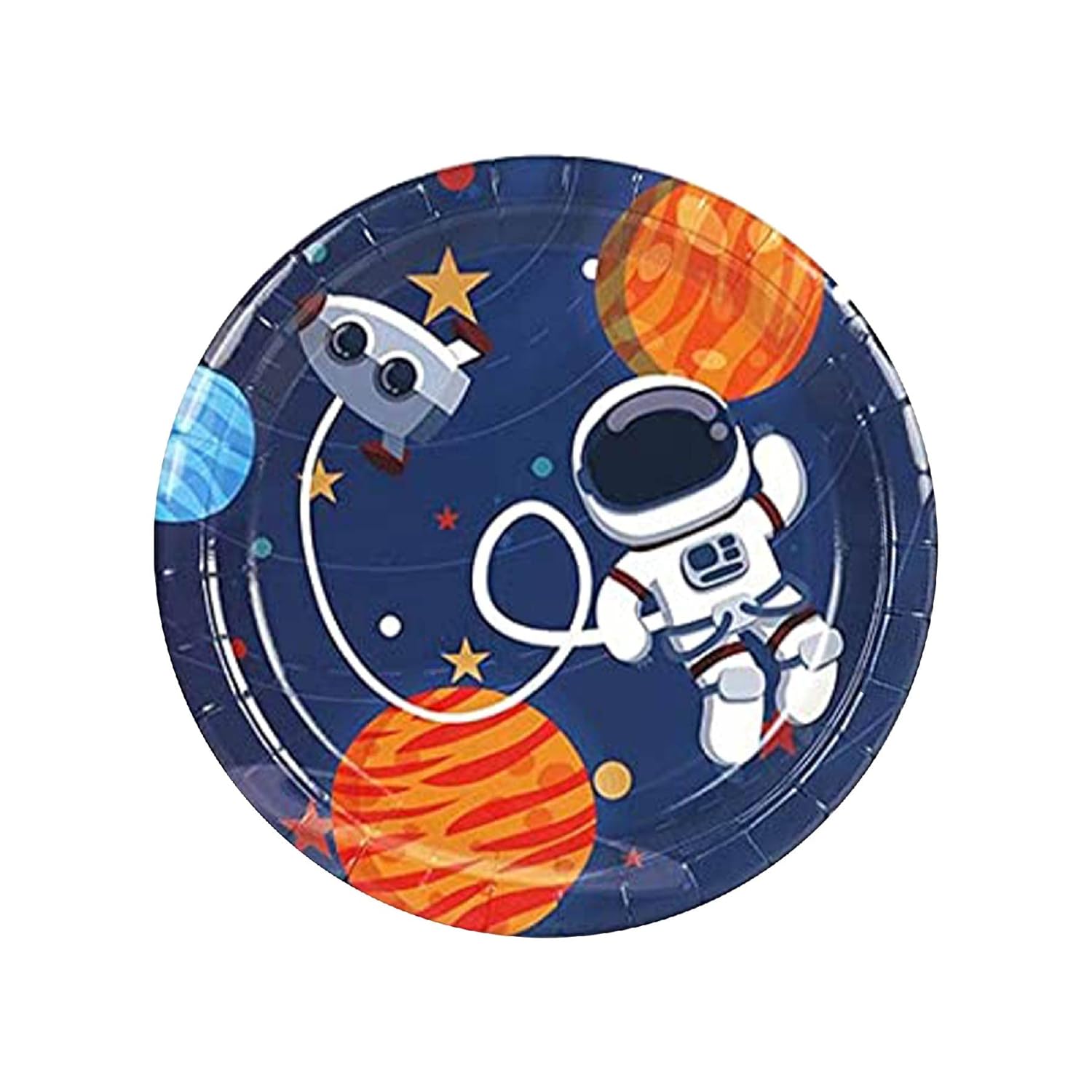 Wanna Party Space Theme Plates 9 inch Paper Plates for Outer Space ...