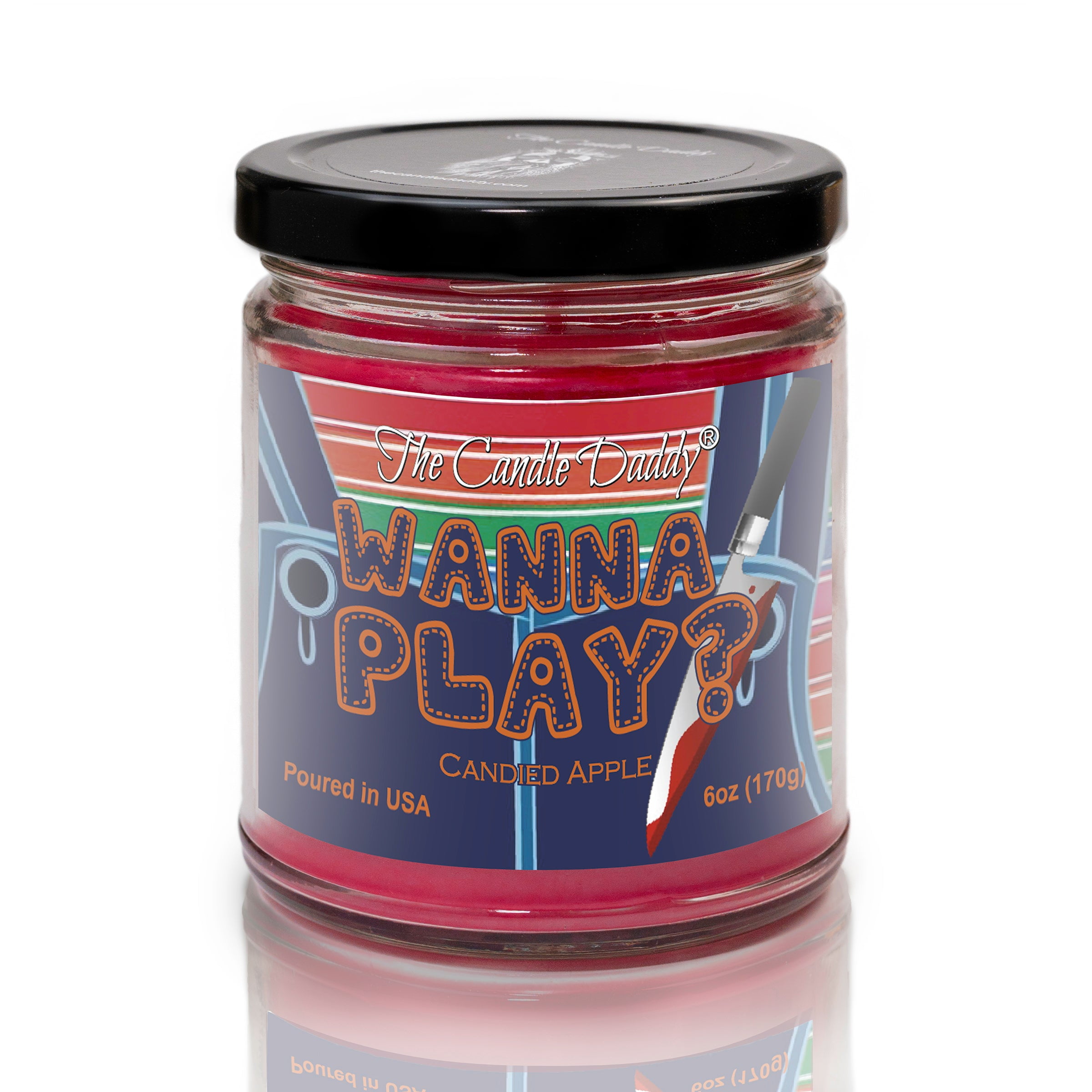 Wanna Play? - Scary Candied Apple Scented Horror Movie Candle ...