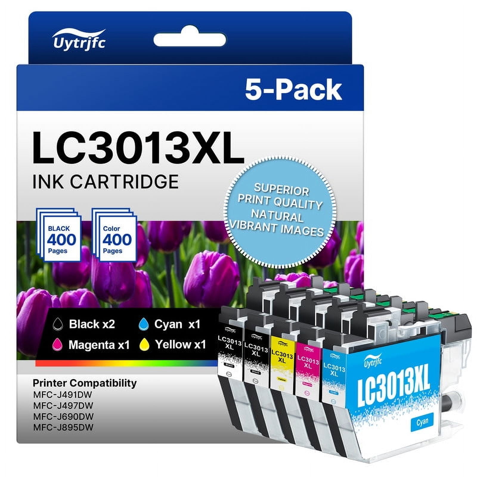 LC3013XL Ink Cartridges Compatible for Brother LC3013 LC-3013 LC-3011 ...