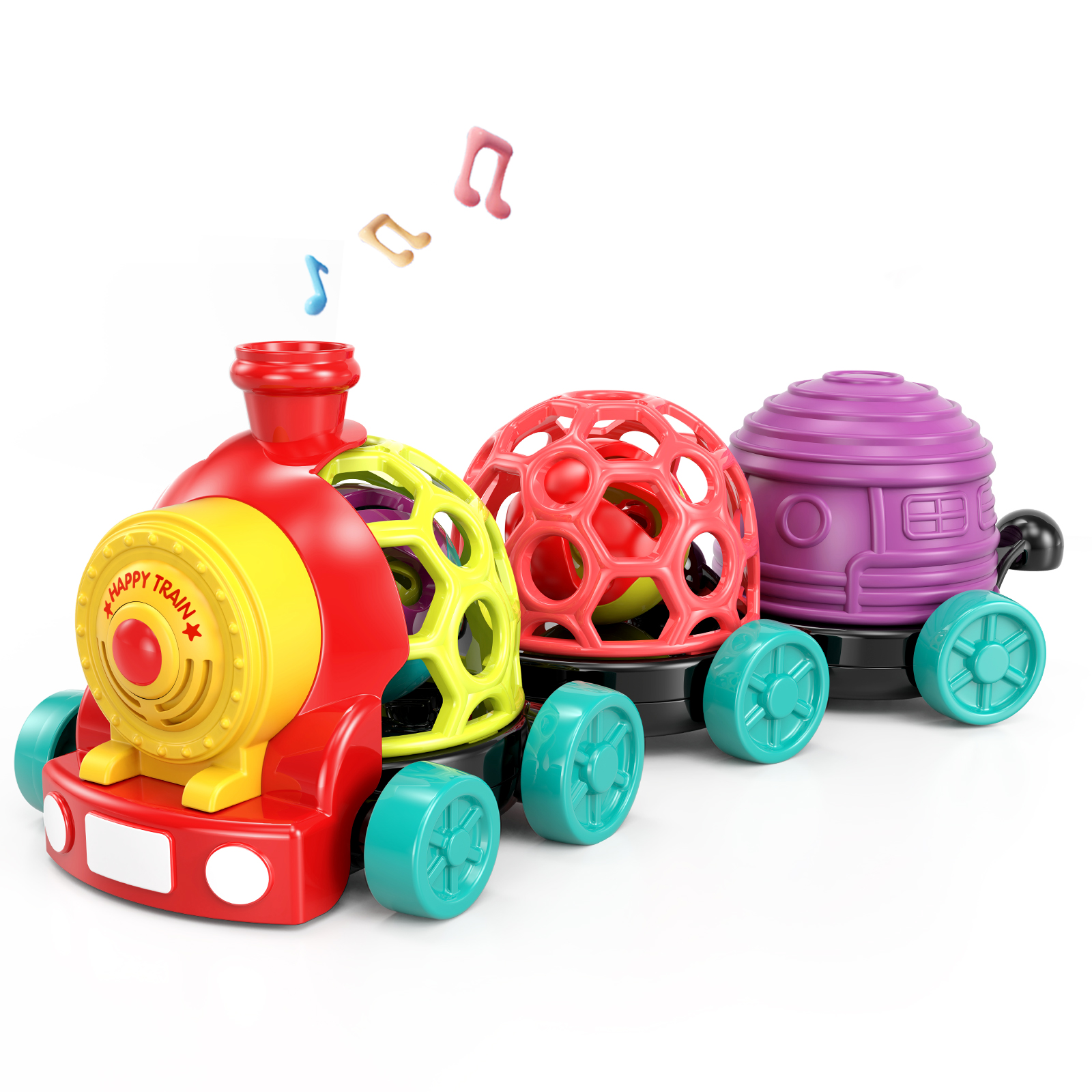 Bright Starts Busy Birdies Carrier Toy Bar Musical Take-Along Toy with ...