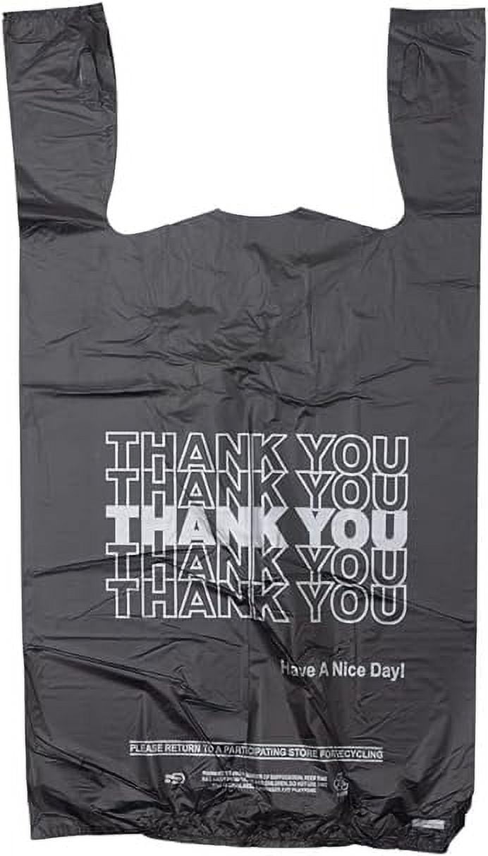 Wanowa Basics Large Plastic Bags 1/6 Thank You | Grocery Bags, Plastic ...