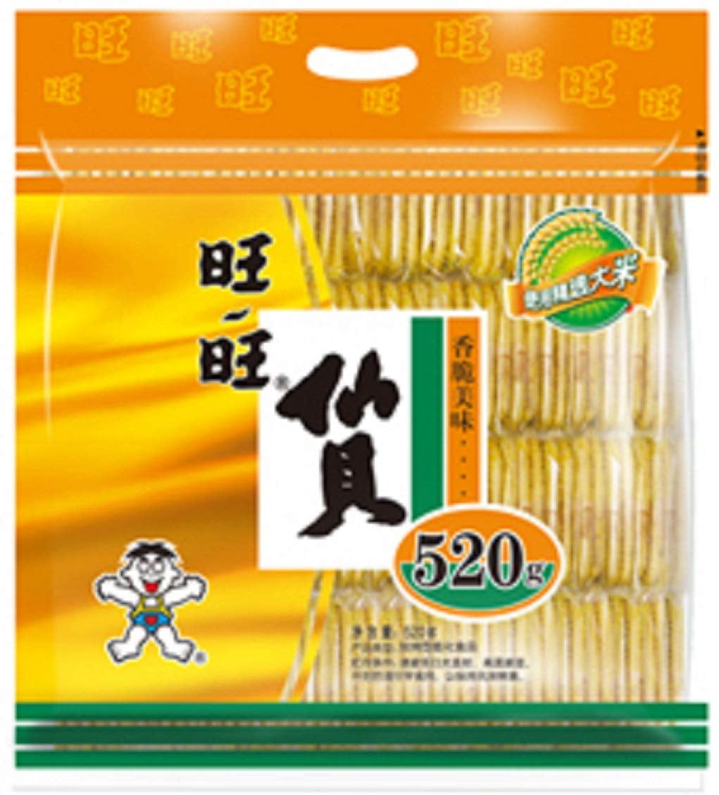 Want-Want Senbei Japanese Rice IRF13 Cracker, Asian Snack Value Family ...