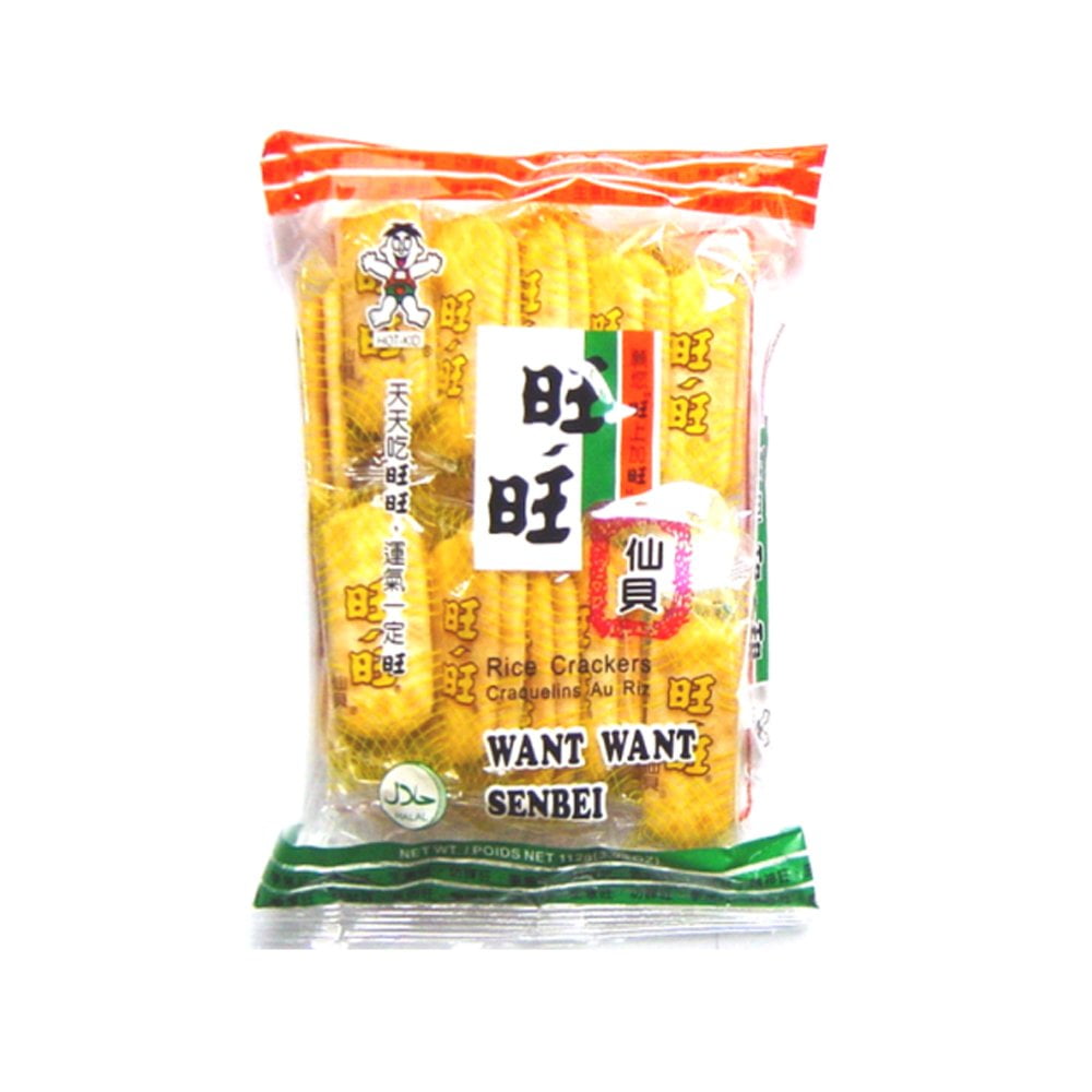 Want-Want Senbei Rice Crackers DNF2 92g /3.25 Oz (Pack of 1) - Walmart.com