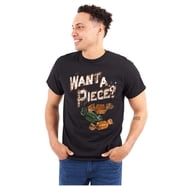 Mens You Want A Piece Of Me T Shirt Funny Chocolate Easter Bunny Tee ...