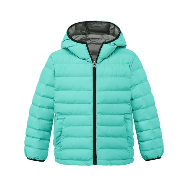 Wantdo Girl's Puffer Jacket Light Windproof Outerwear Parka Ultra ...