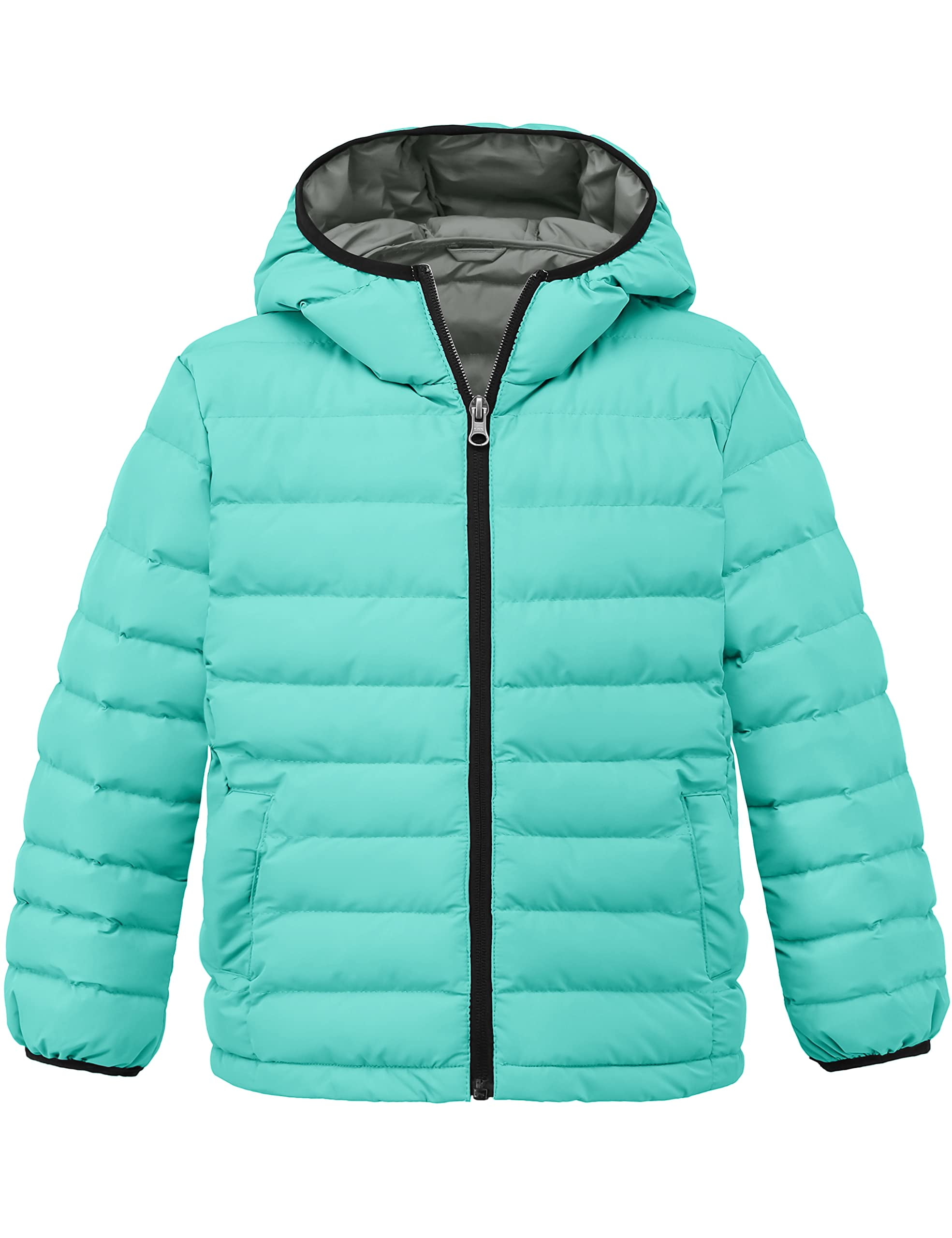 Wantdo Girl's Puffer Jacket Light Windproof Outerwear Parka Ultra ...