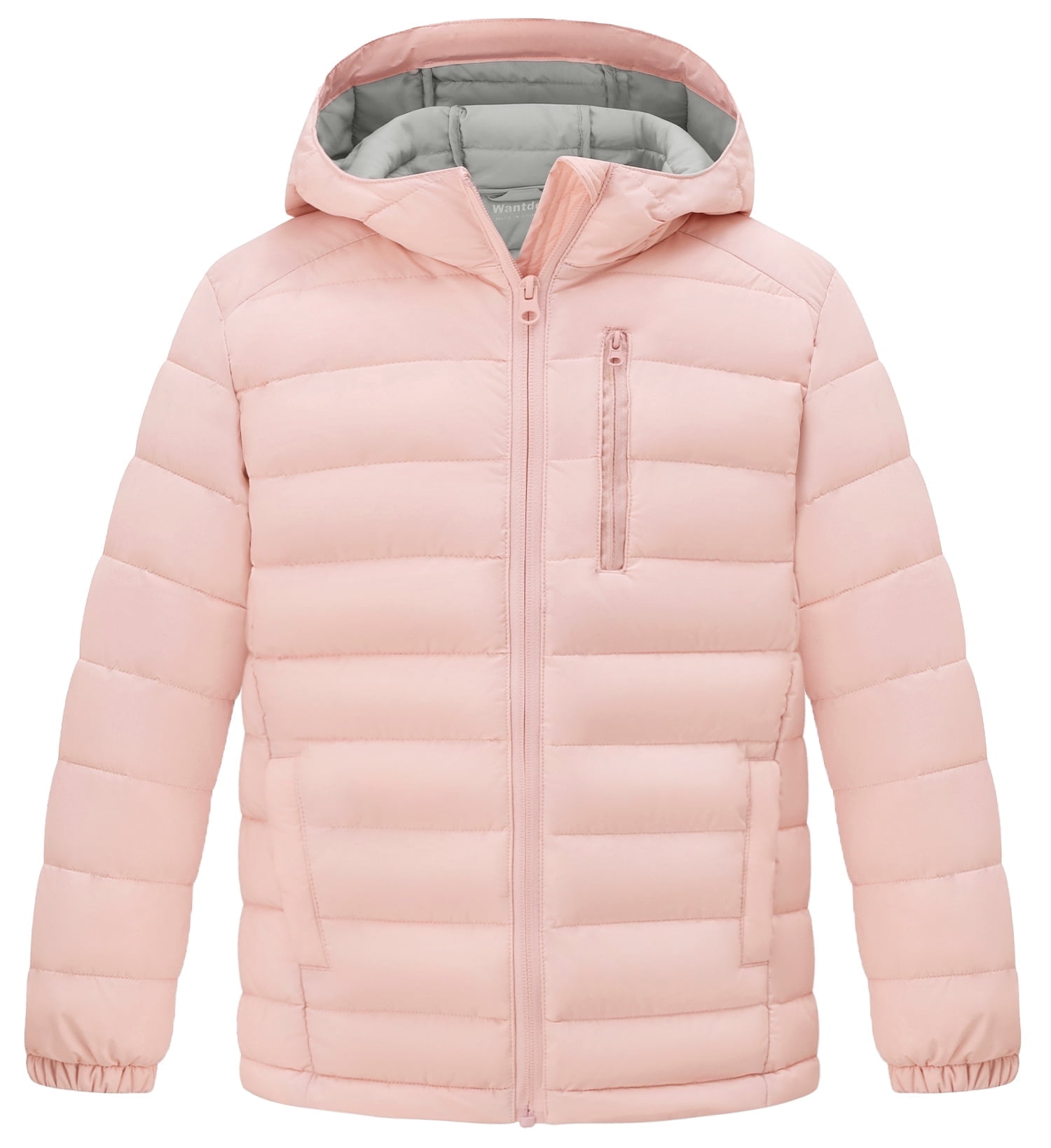 Wantdo Girl's Winter Coat Short Winter Jacket Waterproof Jacket ...