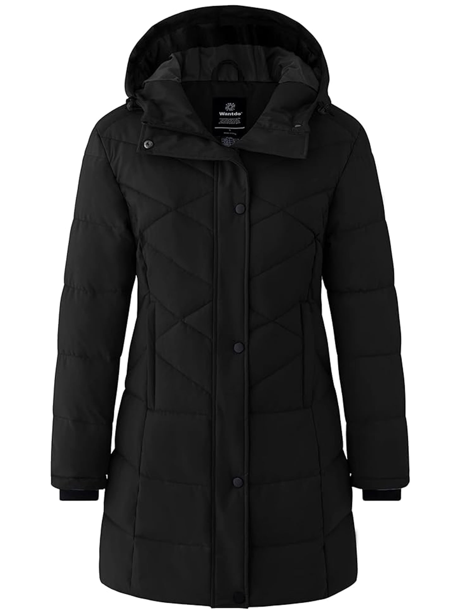 Wantdo Ladies Puffer Jackets Heavy Puffy Coats Warm Coats For Winter ...
