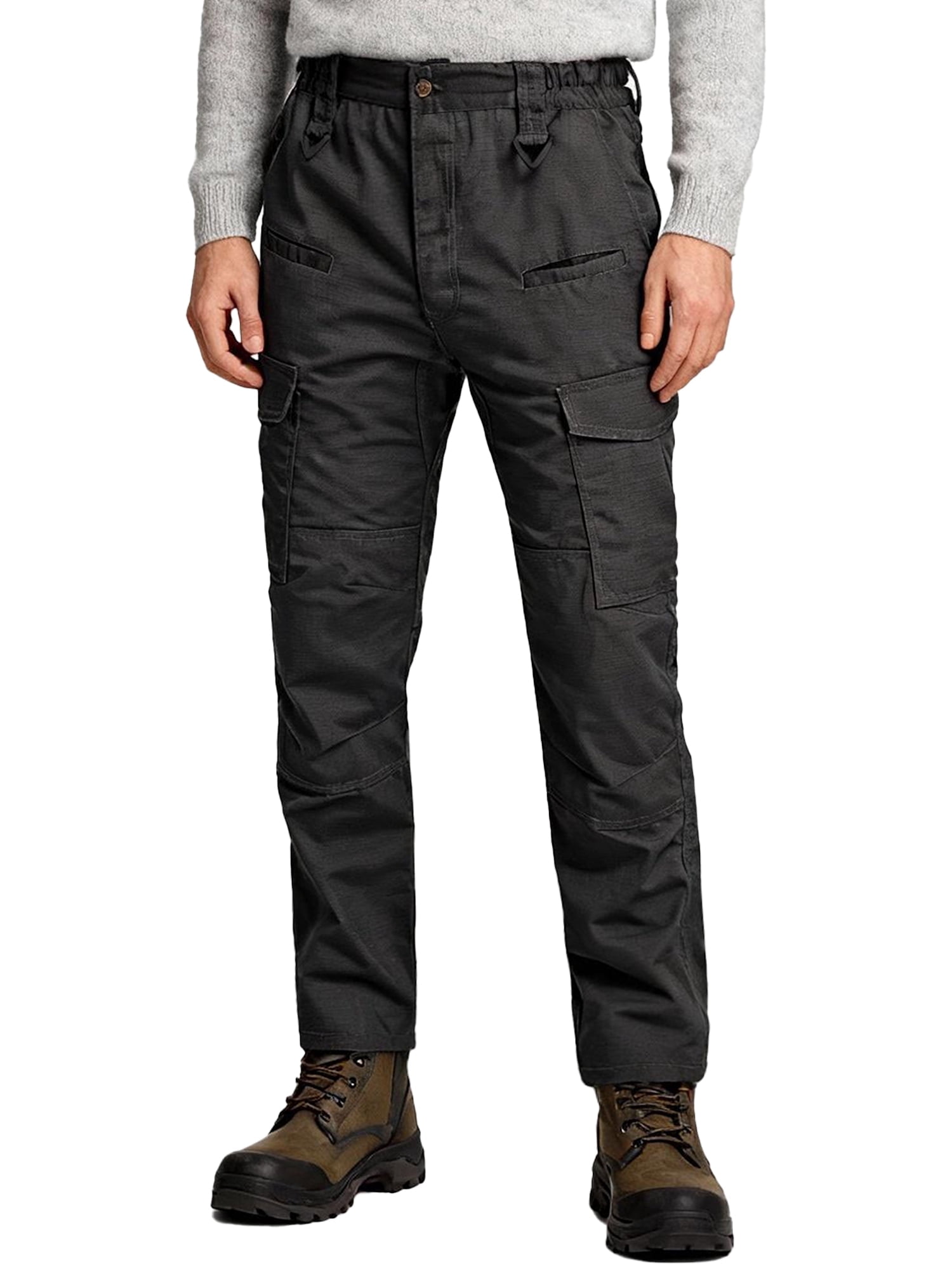 Wantdo Men's Tactical Pant Ripstop Cargo Work Pants Breathable ...