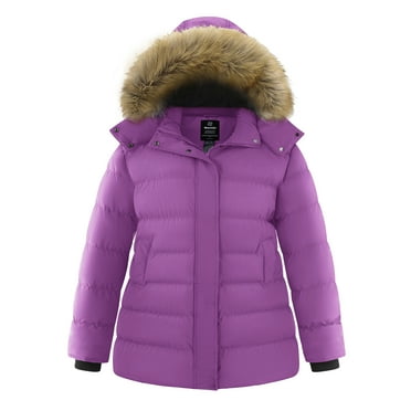 Wantdo Women's Insulated Winter Jacket, Windproof Long Puffer Coat with ...
