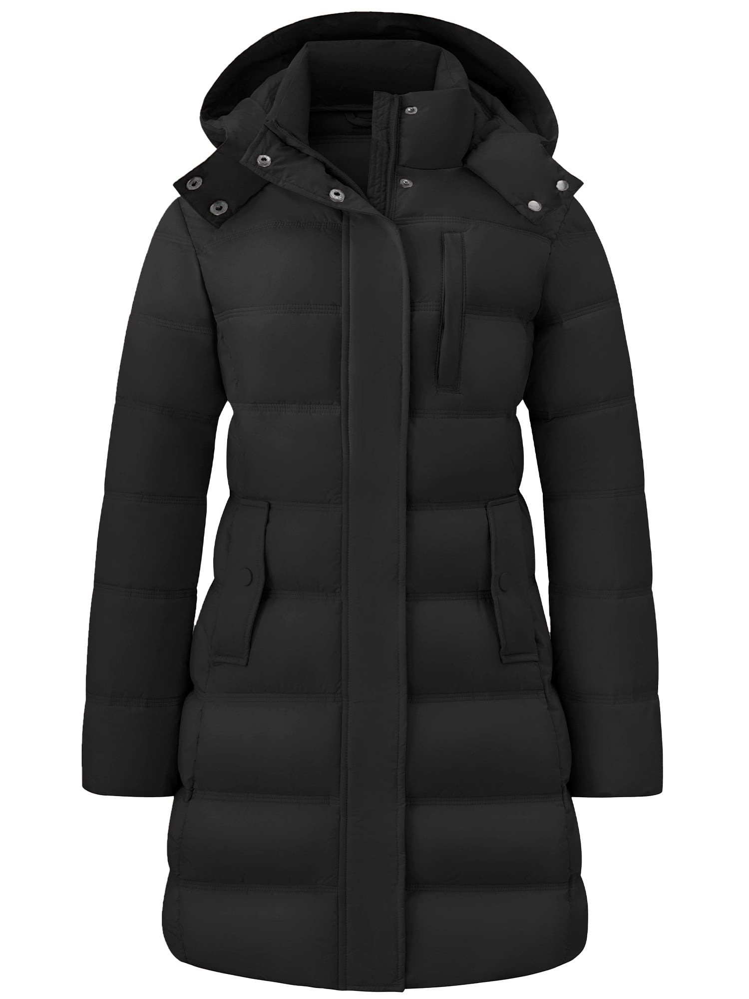 Wantdo Women's Plus Size Long Coat Lightweight Waterproof & Windproof ...