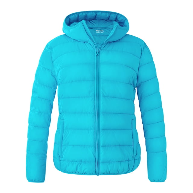 Wantdo Women's Plus Size Winter Coat Warm Bubble Jackets Puffer Coat ...