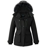 Wantdo Women's Recycled Winter Coat Long Quilted Winter Jacket ...