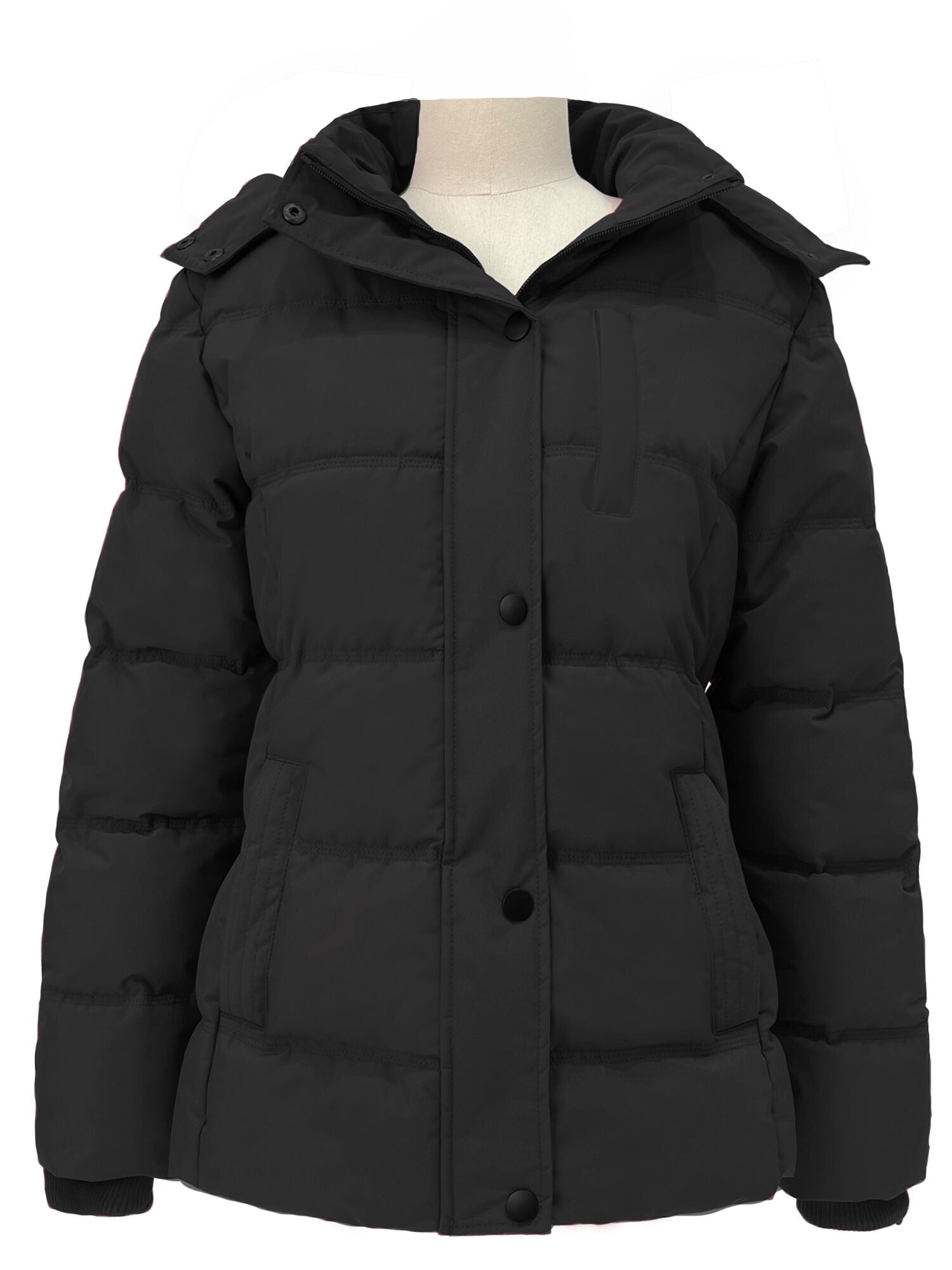 Wantdo Women's Winter Coats Quilted Short Winter Puffer Jacket Stylish ...