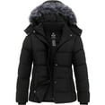 Wantdo Women's Recycled Winter Coats Warm Winter Jacket Insulated ...