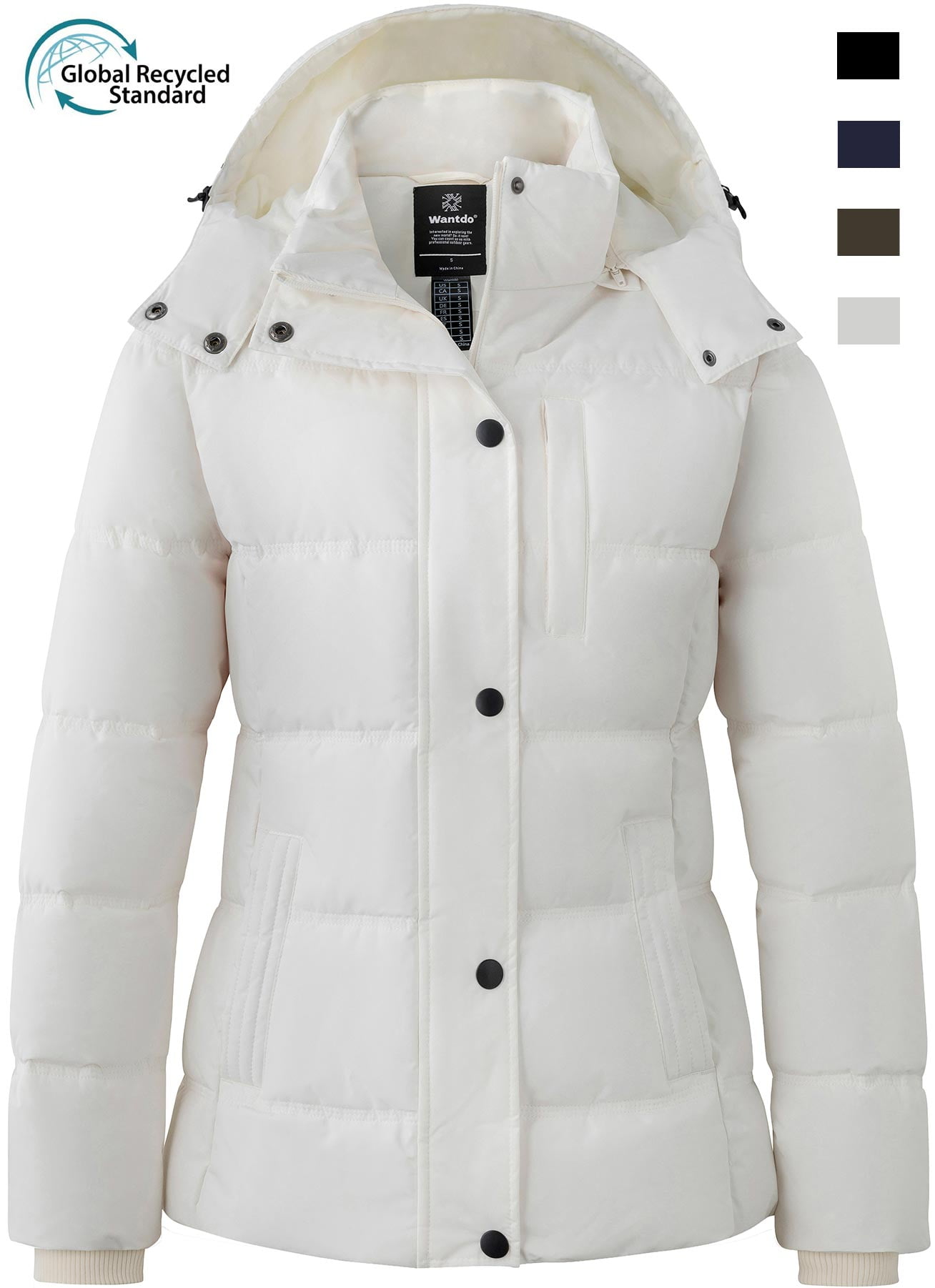 Walmart Black Friday Deals 2025 Wantdo Women's Winter Jacket Recycled ...