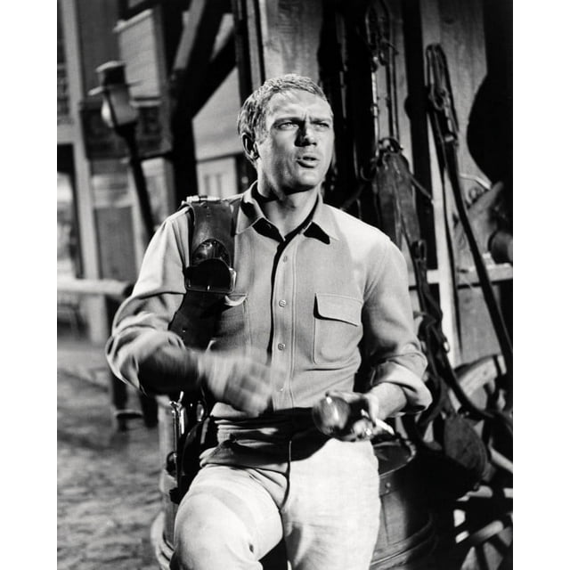Wanted: Dead Or Alive Featuring McQueen As Josh Randall 24X36 Classic ...
