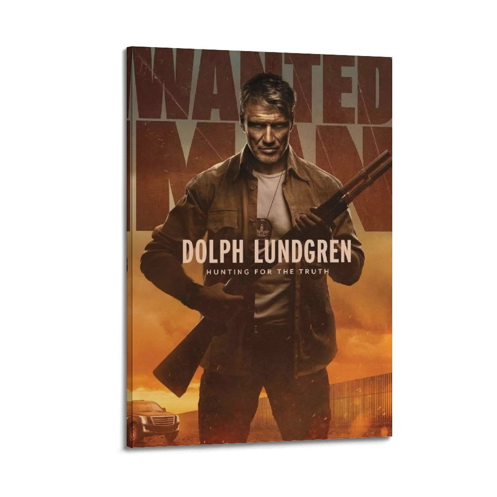 Wanted Man Poster Wall Art Canvas Aesthetic Music And Movies Decorative ...