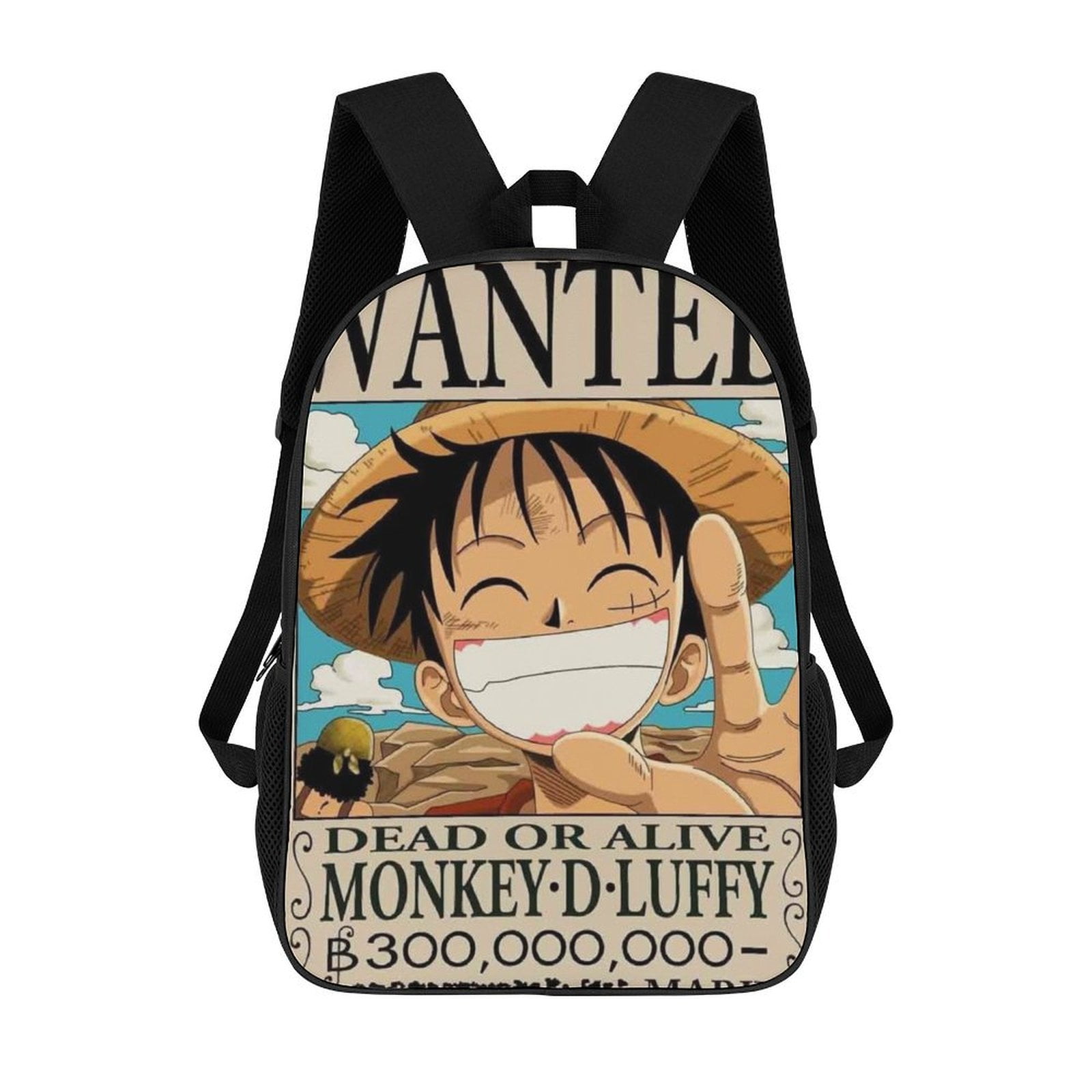 Wanted Monkey D Luffy Backpacks for Backpack for Bookbag - Walmart.com