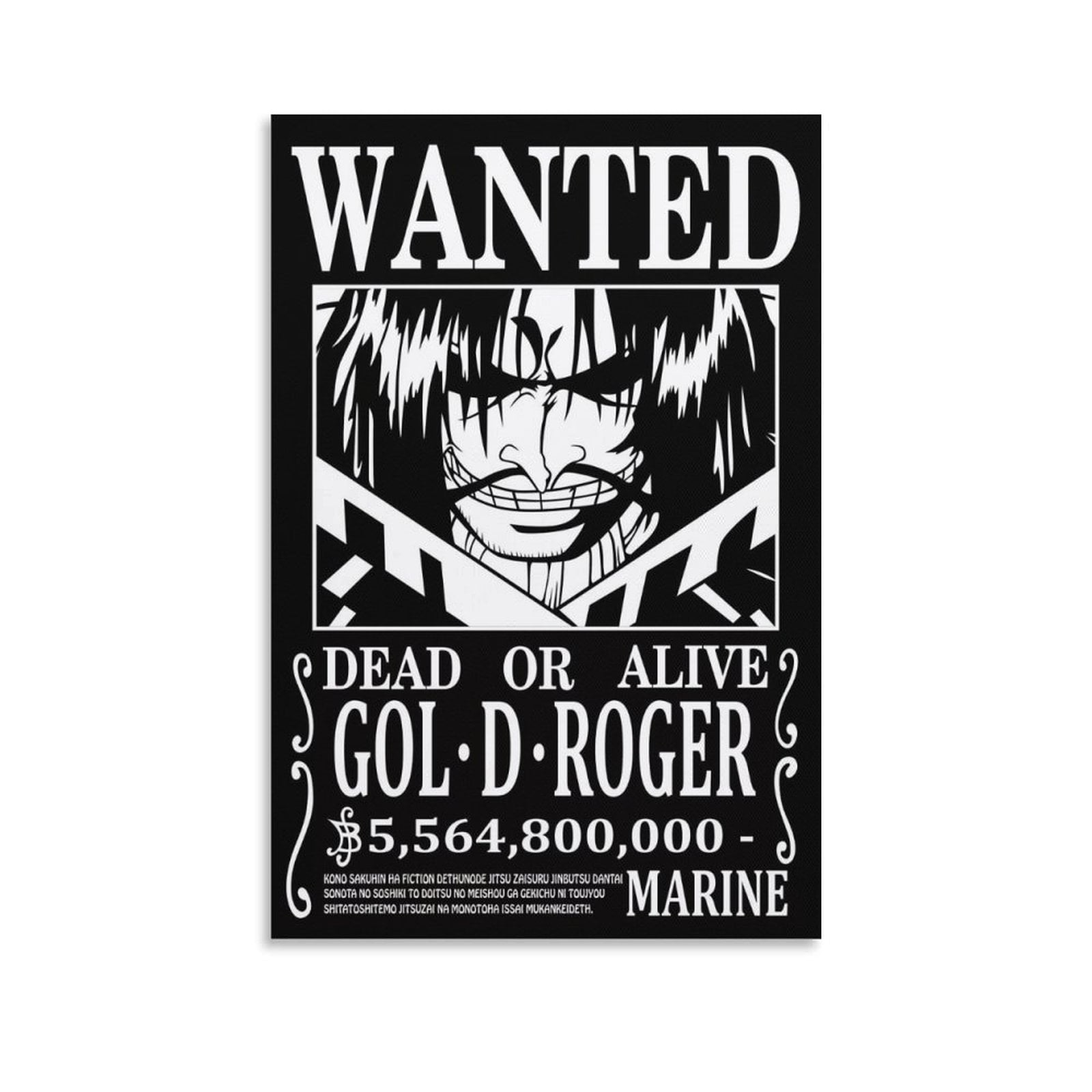 Wanted Poster Roger Canvas Art Poster and Wall Art Picture Print Modern ...