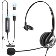 JLab Go Work Wireless On-Ear Headset - Bluetooth or Wired Office ...