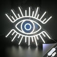 Wanxing Evil Eye LED Neon Light Signs USB Power for Home Bar Wedding Birthday Party Bedroom ...