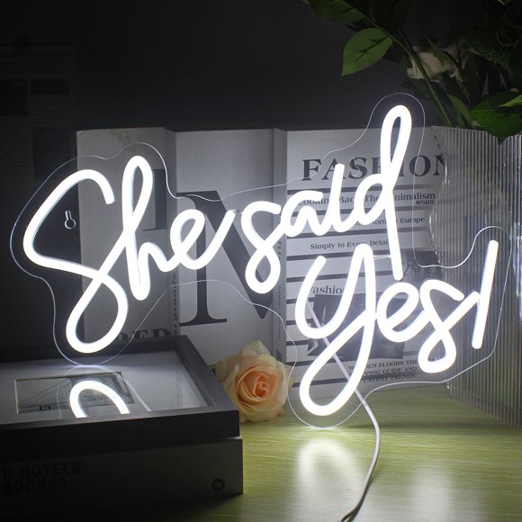 She Said Yes Sign