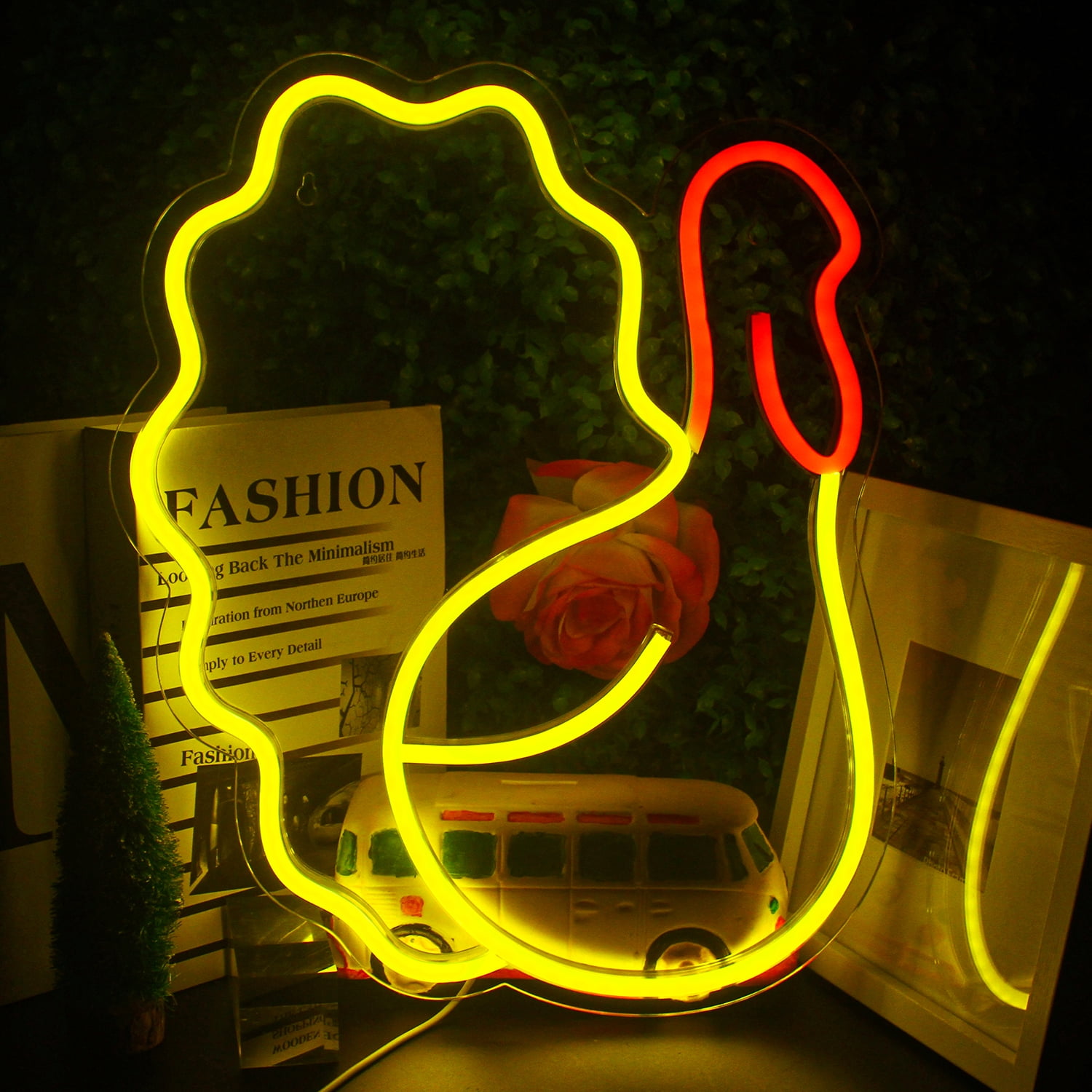 Wanxing Turkey drumsticks LED Neon Light Signs USB Power for Party Kids ...