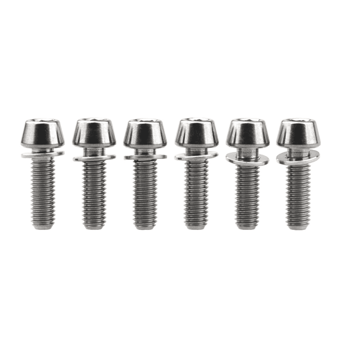 Wanyifa Titanium Ti Allen Hex M5x16 18 20mm Tapered Head Bolt with ...