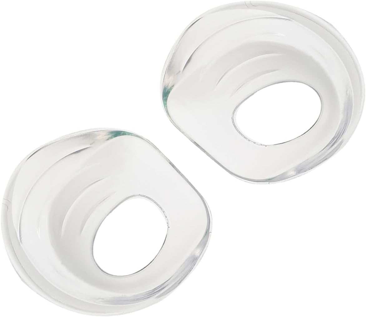 Waqn 2 Pairs Silicone Gel Heel Cups- Shoe Inserts for Plantar, Heel ...