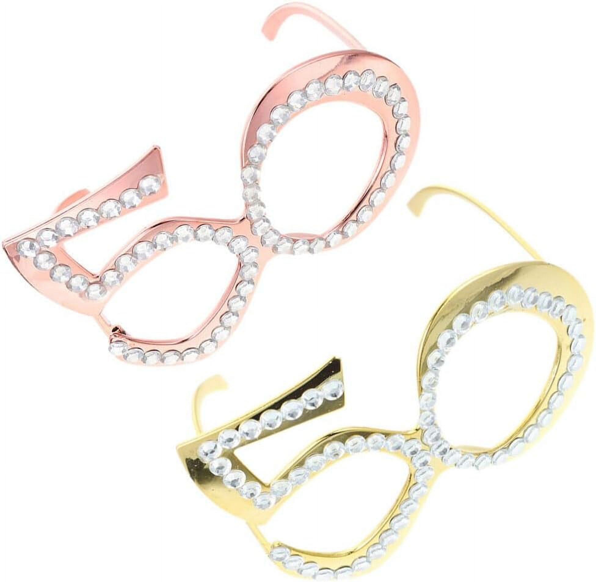 Waqn 2pcs Birthday Glasses Party Prop Funny Costume Sunglasses Age ...