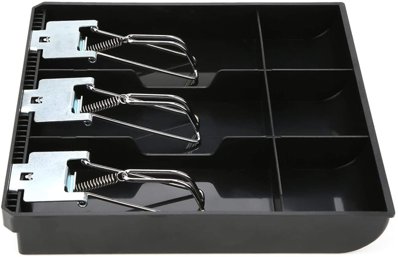 Waqn Cash Drawer Register Insert Tray, Cashier Box Portable Money ...