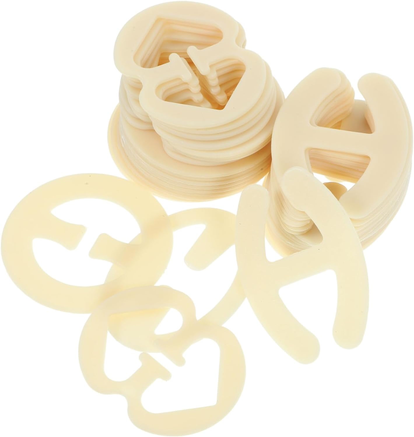 Waqn Essential Bra Accessory Pack 40pcs Bra Straps Holder Snaps for ...