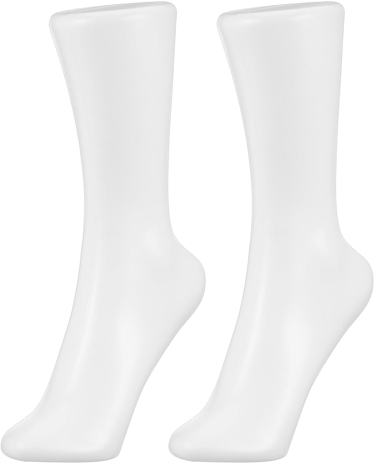 Waqn Foot Model Display Plastic Foot Stand Shoe Sock Display Holder ...