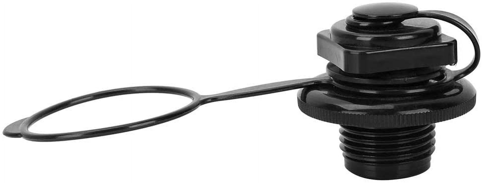 Waqn Inflatable Boat Air Valve, 23.9mm Black Plastic Inflatable Fishing ...
