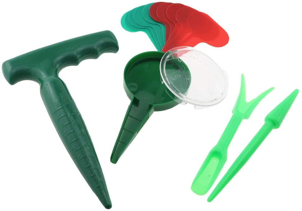 Waqn Set of 4-Sowing Seeds Dispenser Set-Garden Hand Tool Sow ...