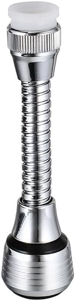 Waqn Silver Faucet Sprayer Extension, Faucet Extension Tube, 360 Degree ...